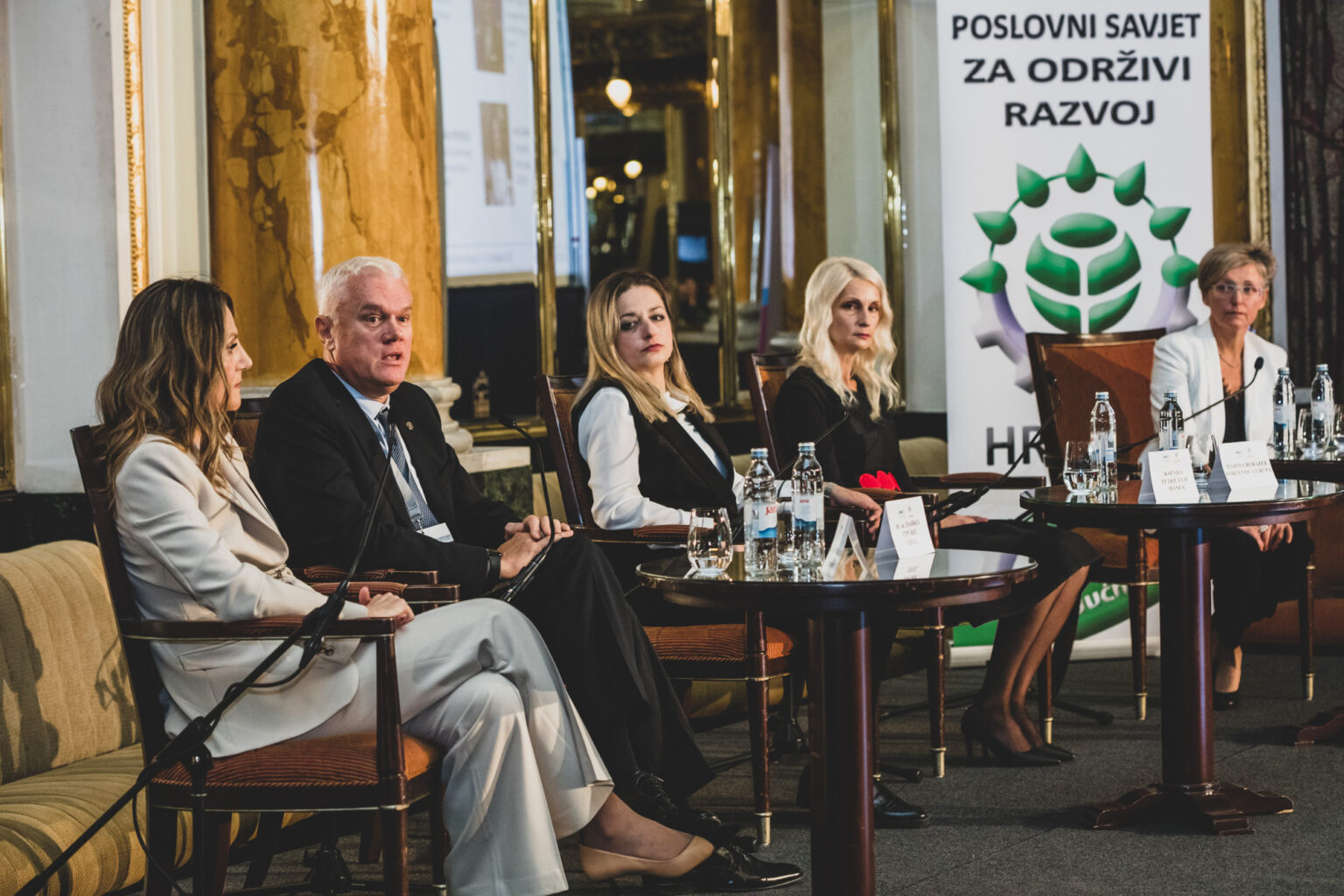 Panel discussion on sustainability reporting at the 14th Conference on ...